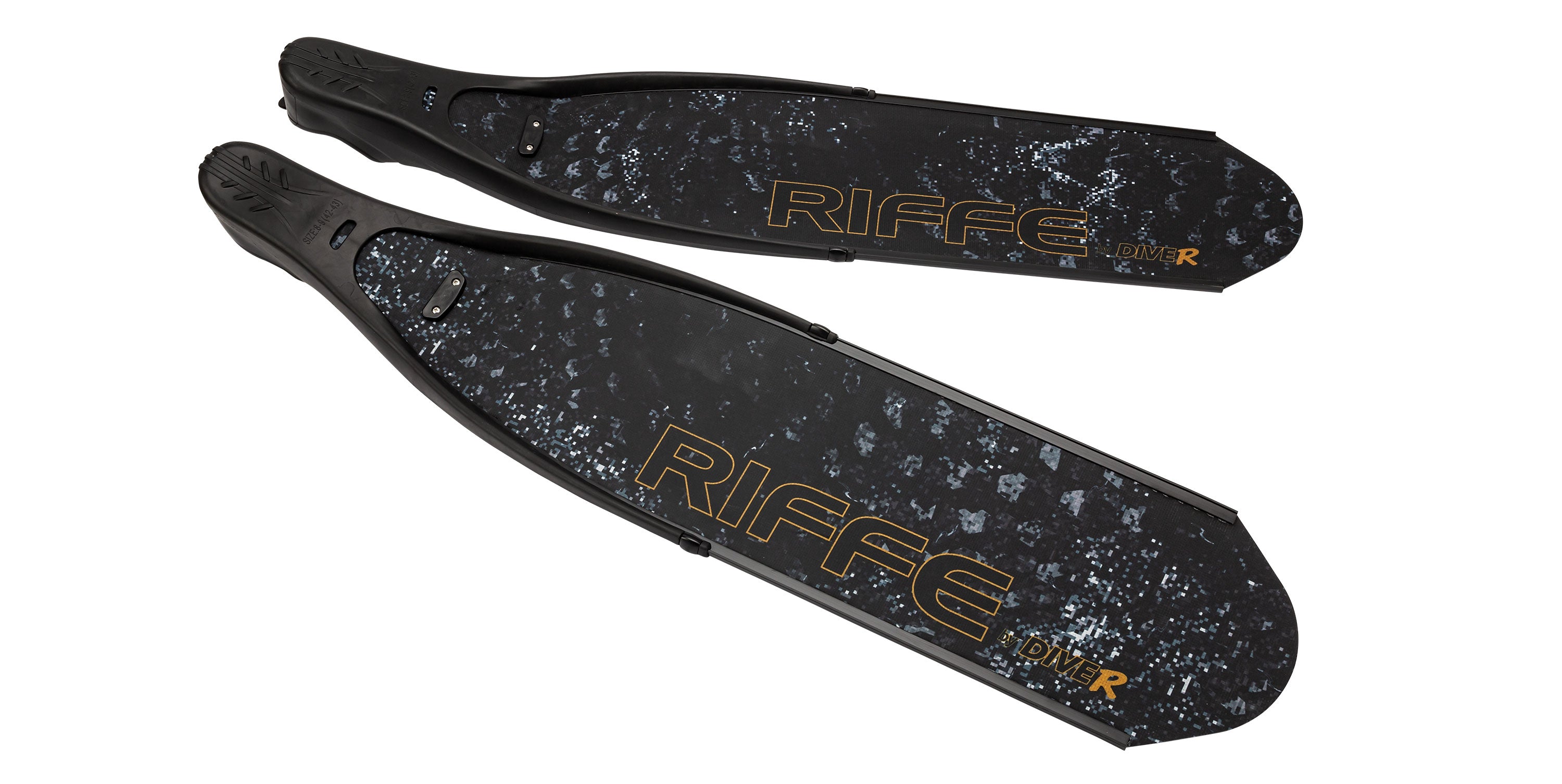 RIFFE by DiveR Vortex Carbon Fiber Fin Blades - SOFT – RIFFE Web Store