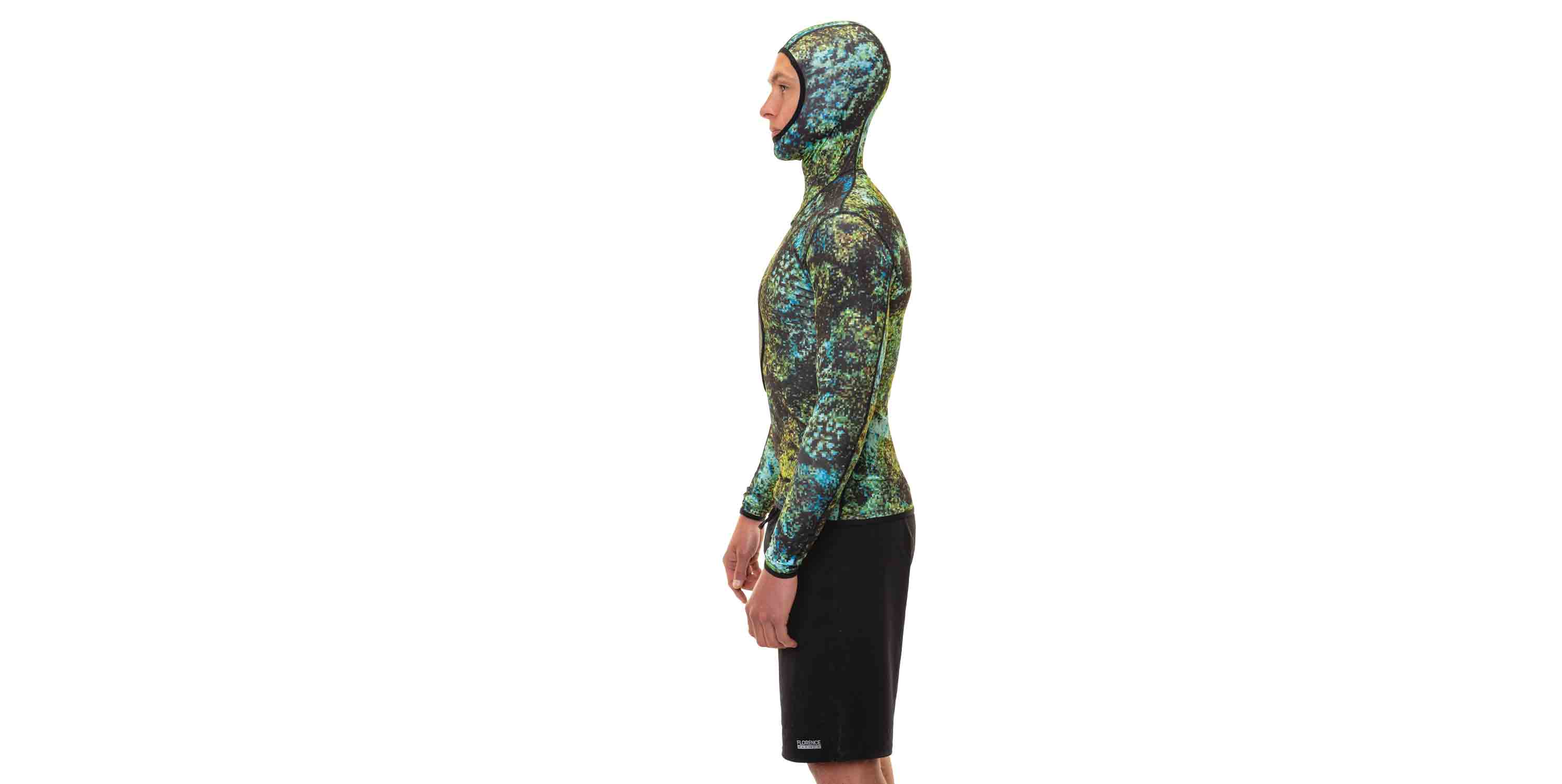 Eco Hooded Long Sleeve Rash Guard with Loading Pad – RIFFE Web Store