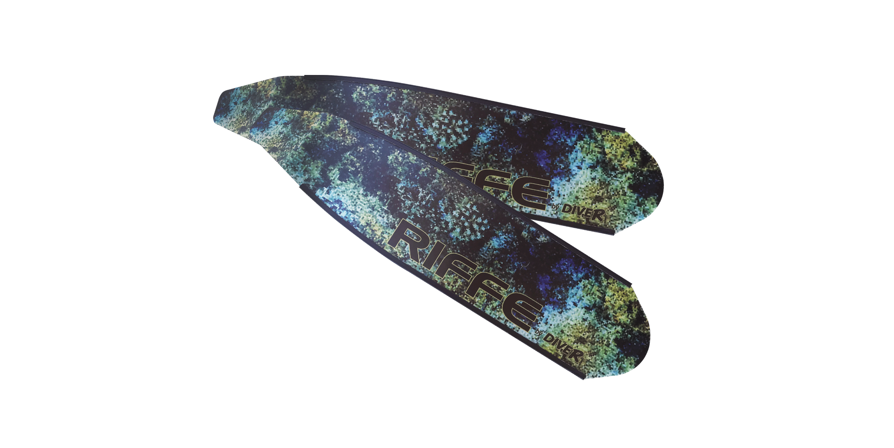 RIFFE by DiveR Digi-tek Carbon Fiber Fin Blades - SOFT – RIFFE Web Store
